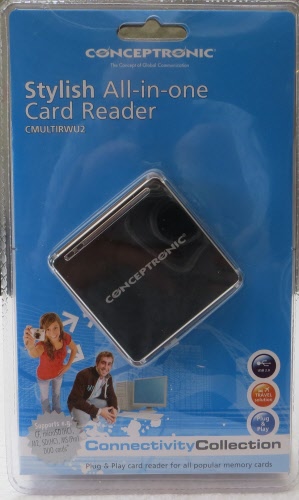 Conceptronic Stylish All-in-One Card Reader model CMULTIRWU2 / Nieuw ...
